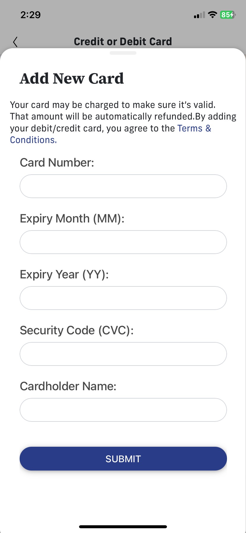 Payment: How do I manage Payment Methods? – Yoma Fleet