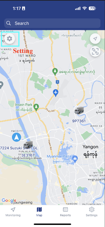 How can I customize the map settings? – Yoma Fleet