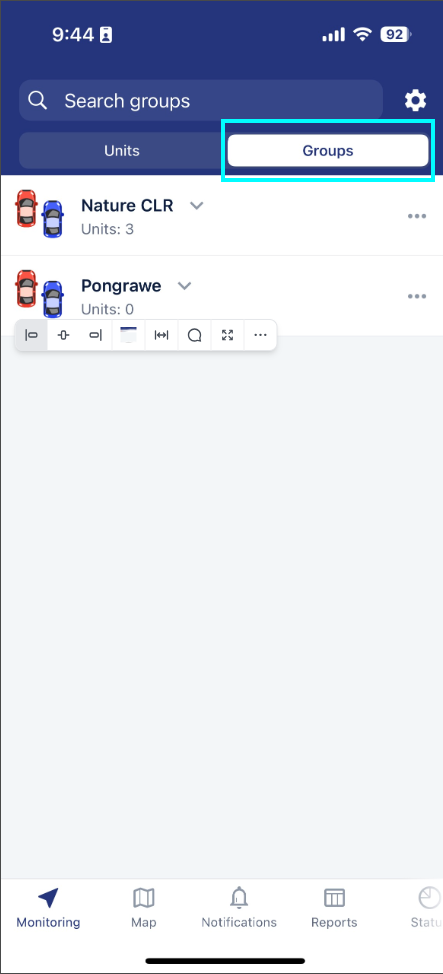 Can I customize the Monitoring tab? – Yoma Fleet